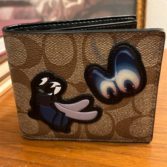Coach | Bags | Coach Disney X Coach 3 In Wallet In Signature Canvas ...